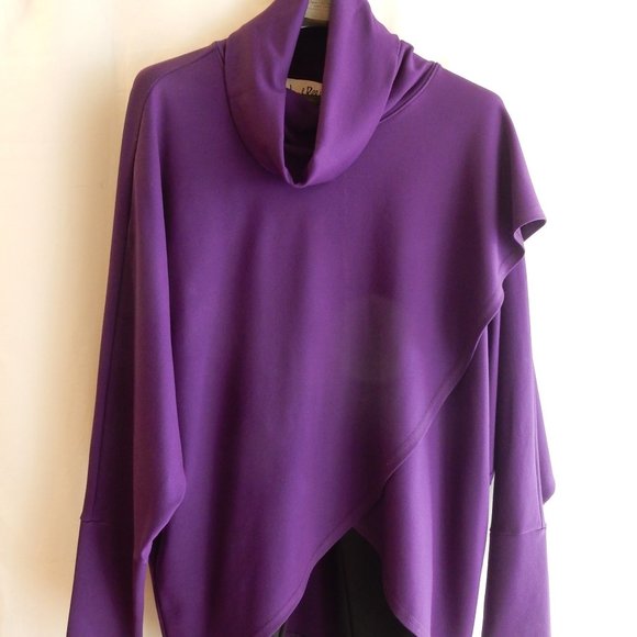 Joseph Ribkoff | Tops | Joseph Ribkoff Purple Knit Cape Style Top In ...